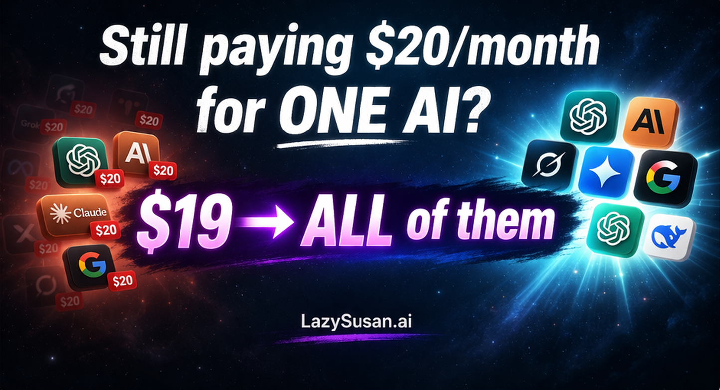 LazySusan | The #1 All-in-One AI For Students & Professionals